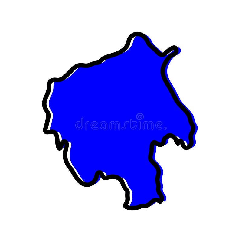 Oyo State of Nigeria Vector Map Illustration Stock Vector ...