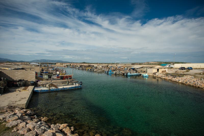 Oysters shacks stock image. Image of lagoon, marina, recreational ...