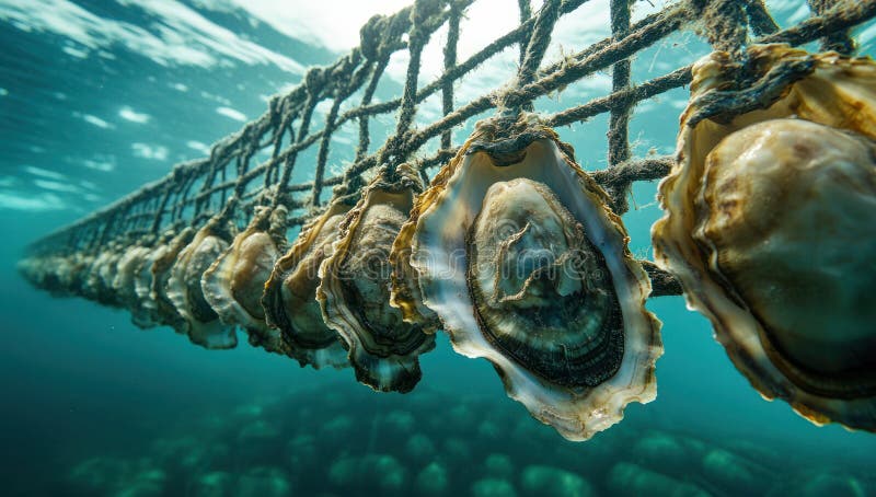 Commercial Shellfish Farming Stock Illustrations – 21 Commercial ...