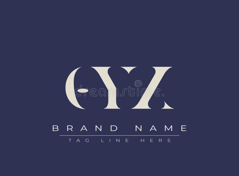 OYX Abstract Letter Logo Design Stock Vector - Illustration of sign ...