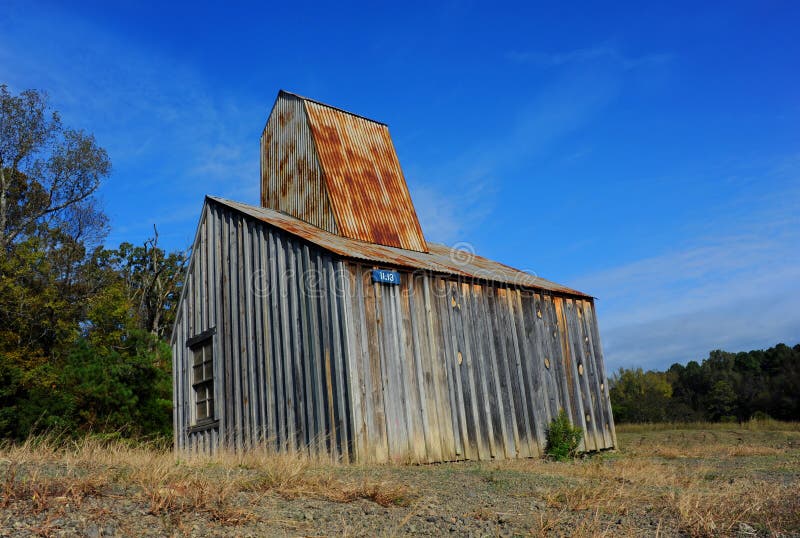 Ozark Diamond Mine Shaft House Stockbild - Bild von arkansas ...