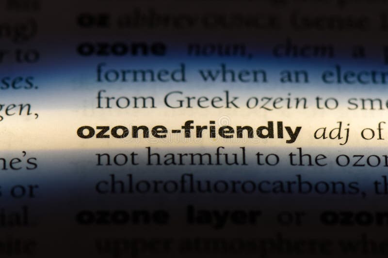 Ozone friendly stock photo. Image of paper, closeup - 126548466