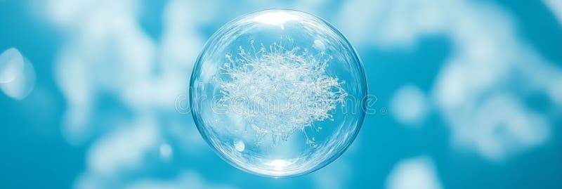 Ozone Layer Fragility, Climate Change Impact Transparent Sphere with ...