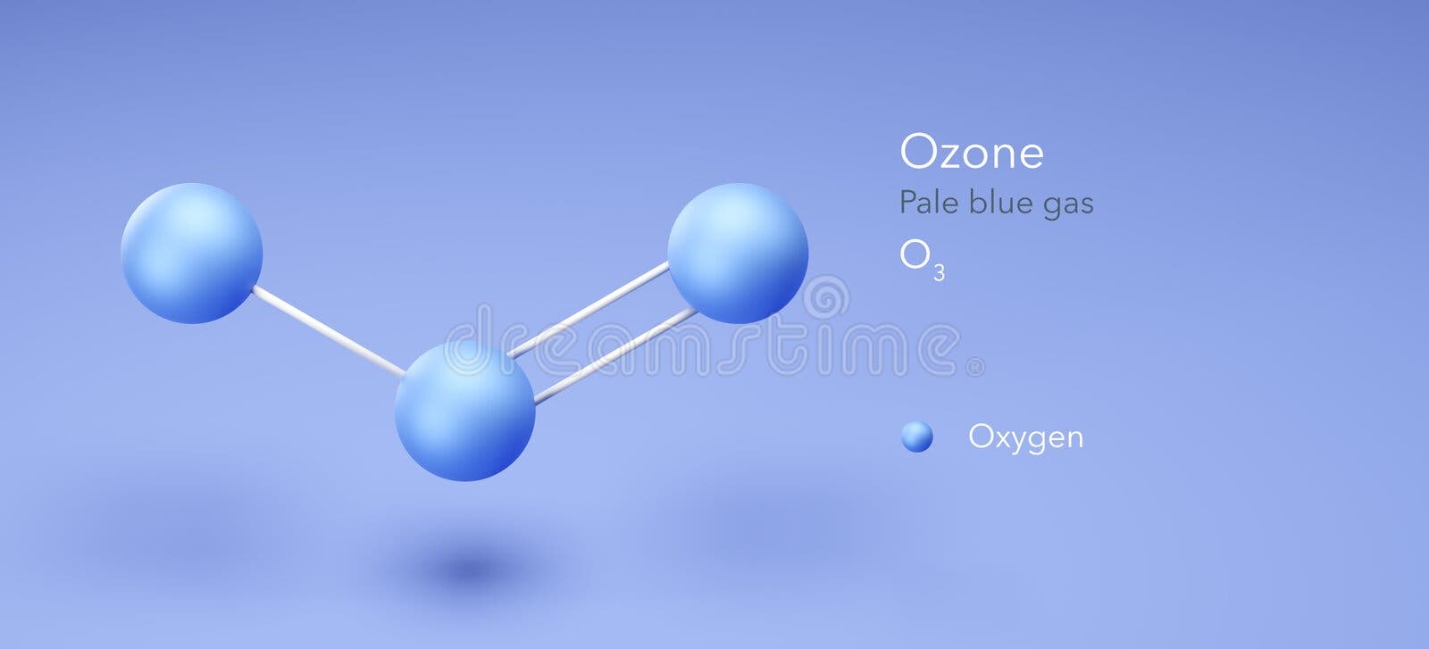 Ozone Molecule Picture. Image: 9511145