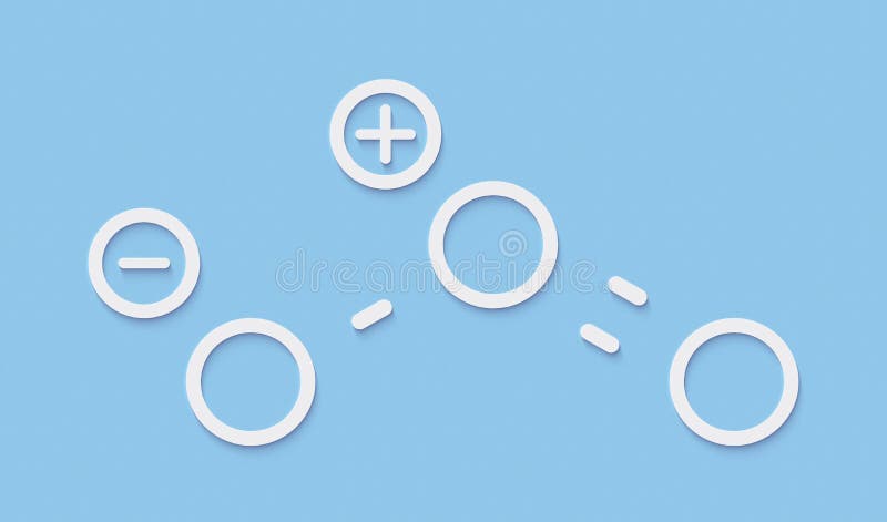 Ozone Trioxygen, O3 Molecule, Chemical Structure. Skeletal Formula ...