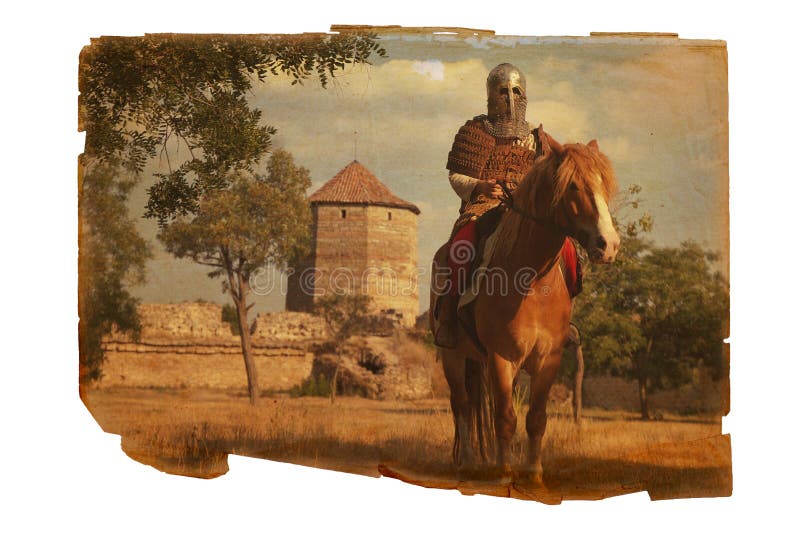 Página Da História De Europa Medieval Foto de Stock - Imagem de velho ...