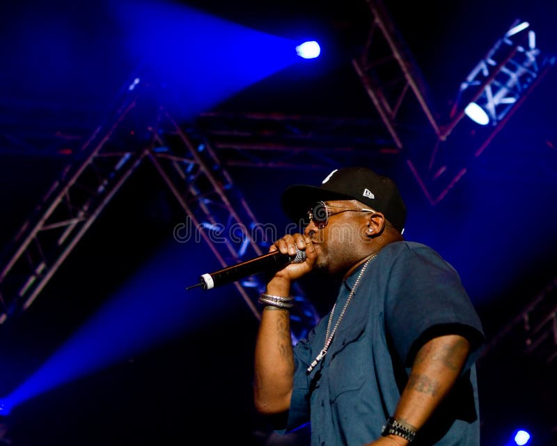 Rapper Americano Boi Grande Fotografia Editorial - Imagem de festival ...