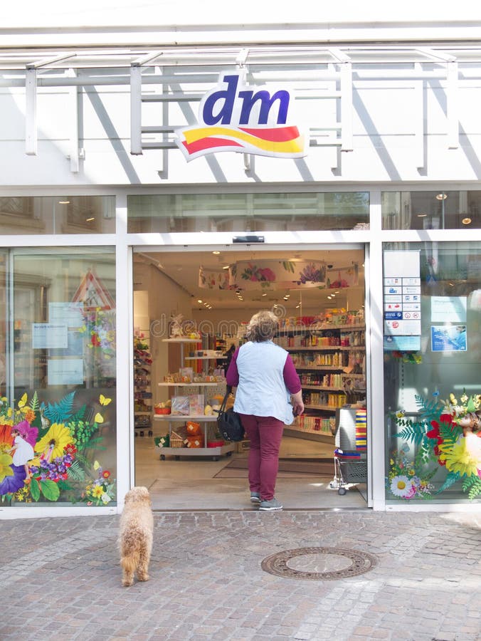 Entrance To Dm-drogerie Markt. Editorial Stock Photo - Image of design ...