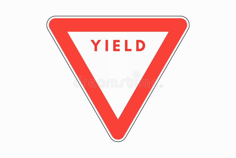 Yeild Sign Stock Illustrations – 20 Yeild Sign Stock Illustrations ...