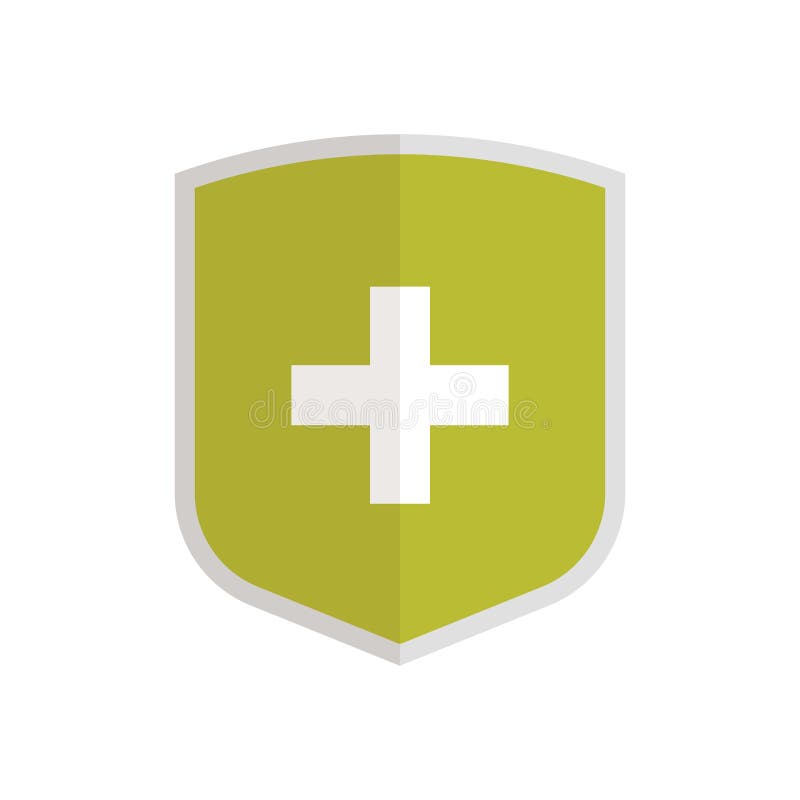 Insurance Protection and Security Shield Symbol. Stock Vector ...