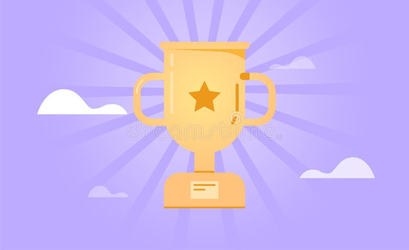 Gold Cup and Celebrate Victory, Successfully Achieve Reward, Winners ...