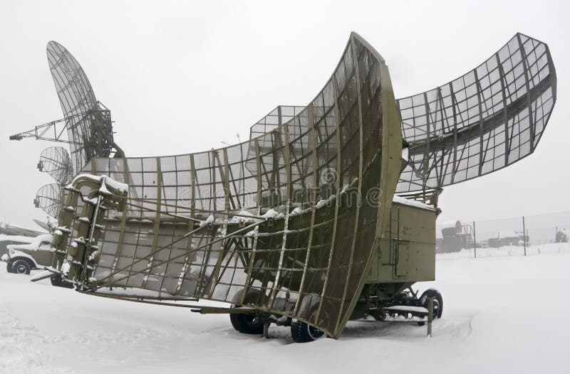 P-37 radar stock image. Image of khaki, detection, equipment - 20078841