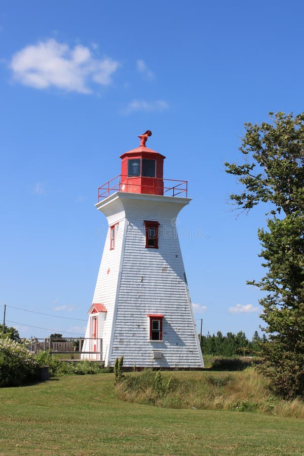 Prince Edward Island Lighthouse Stock Image - Image of atlantic ...