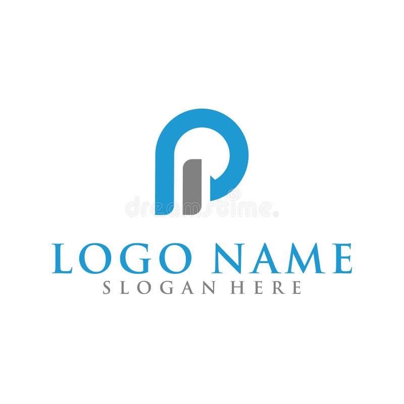 P E Logo Vector vector illustratie. Illustration of ontwerp - 105949571