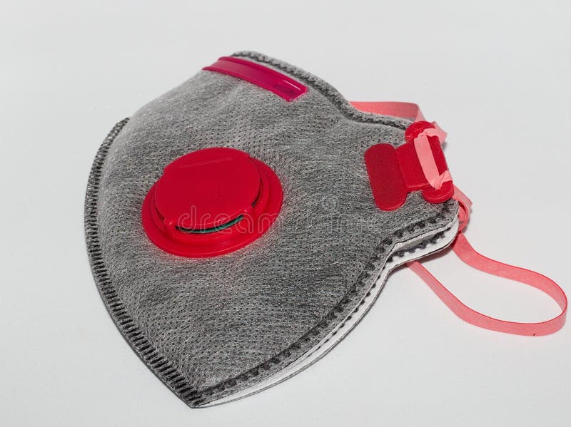 P3 Face Mask on a White Background Stock Image - Image of covid ...
