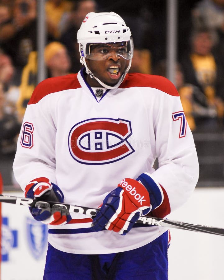 P.K. Subban Montreal Canadiens Editorial Stock Photo - Image of canada ...
