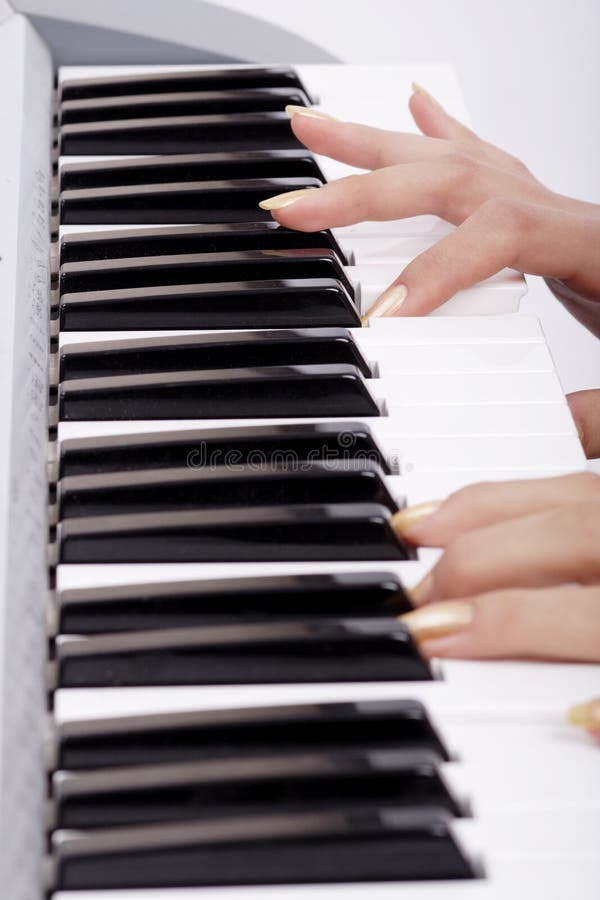 P key stock photo. Image of hand, keyboard, ebony, instrument - 2584556