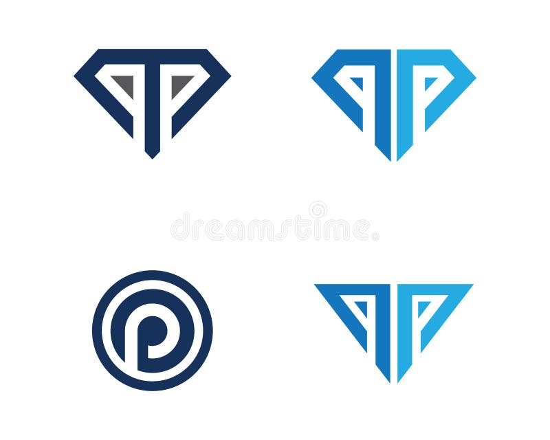 P Letter Business Finance Professional Logo Template Stock Vector ...