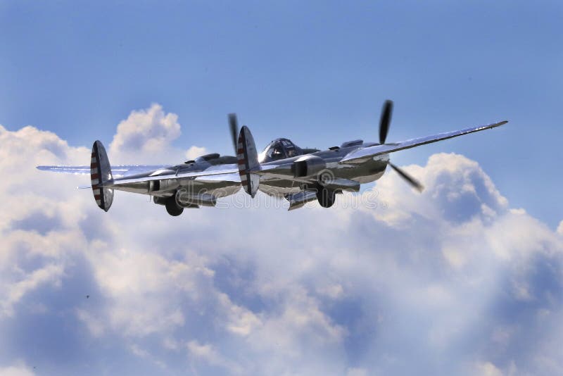 Aircraft P-38 Lightning editorial stock image. Image of heritage ...