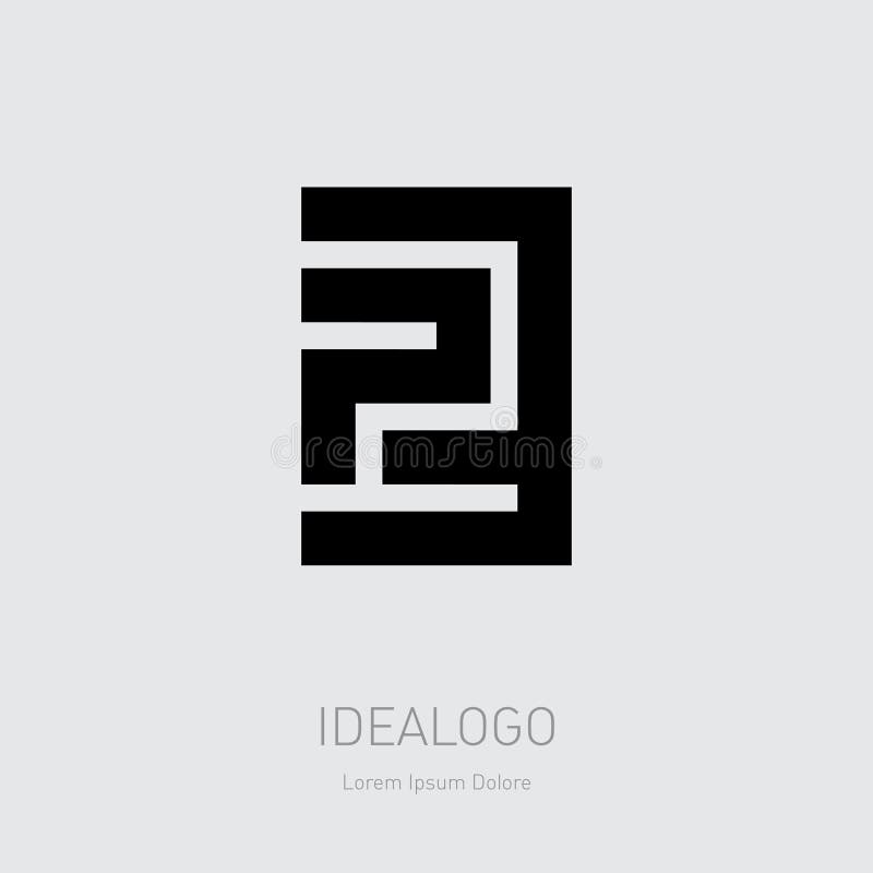 P3 - Logotype. Design Element or Icon. P and Number 3 - Logo Stock ...