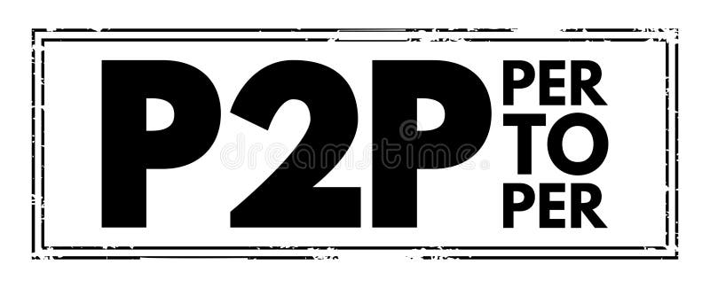 P2p Peer To Peer Networking Distributed Application Architecture That