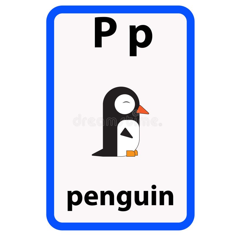Penguin Flashcard Stock Illustrations – 85 Penguin Flashcard Stock ...