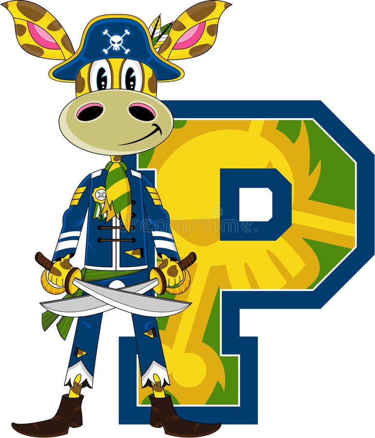 Pirate Giraffe Stock Illustrations – 123 Pirate Giraffe Stock ...