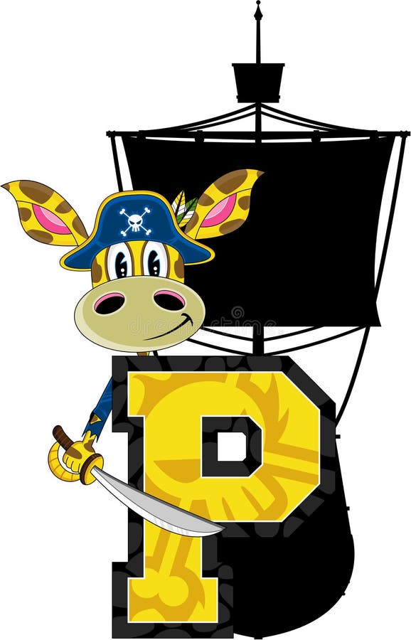 Pirate Giraffe Stock Illustrations – 123 Pirate Giraffe Stock ...