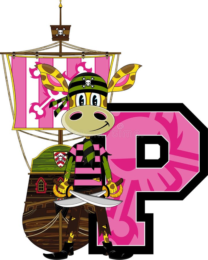 Giraffe Pirate Stock Illustrations – 117 Giraffe Pirate Stock ...