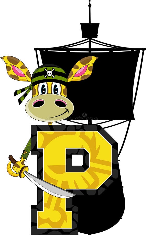Giraffe Pirate Stock Illustrations – 117 Giraffe Pirate Stock ...