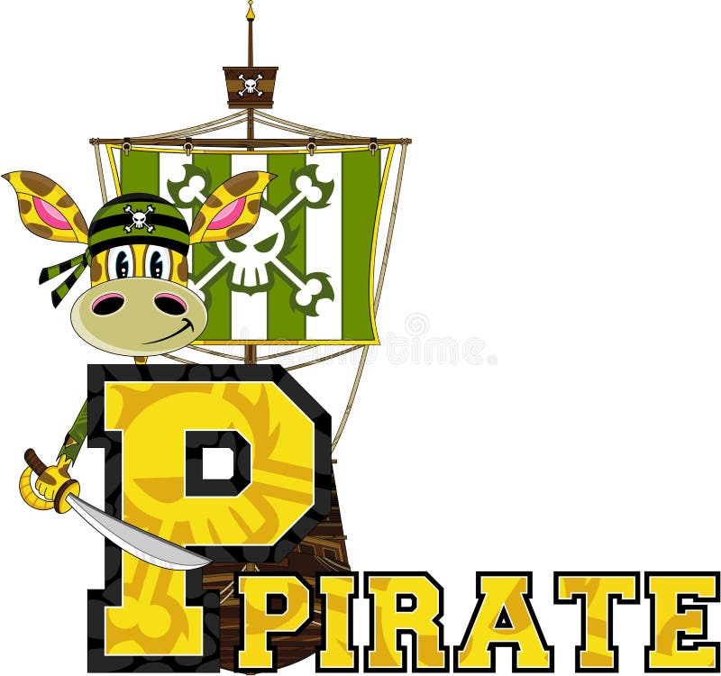 Pirate Giraffe Stock Illustrations – 123 Pirate Giraffe Stock ...