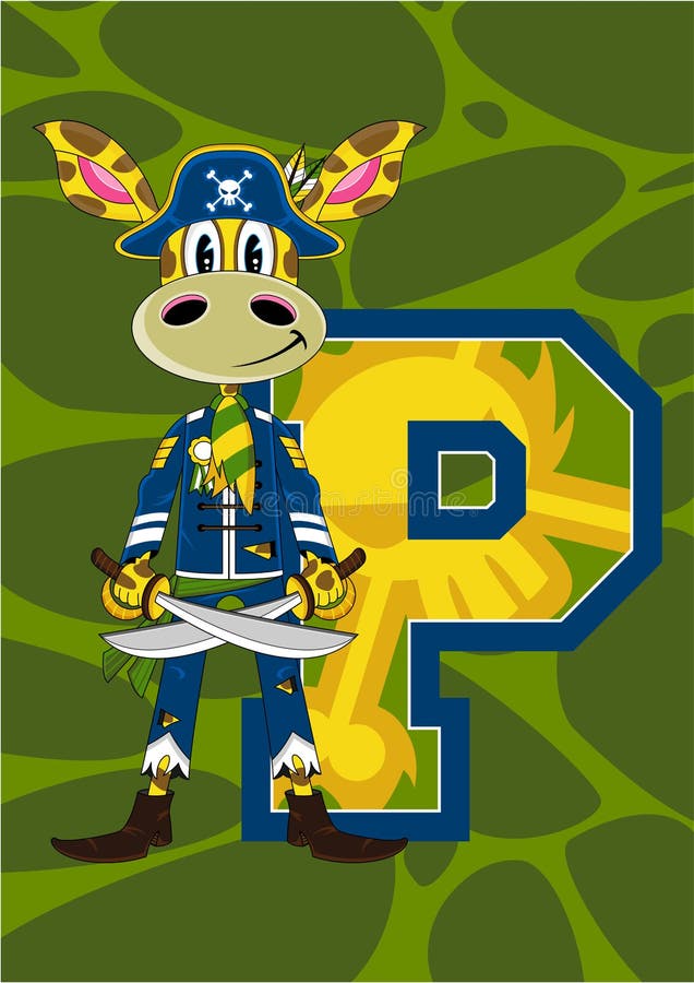 Pirate Giraffe Stock Illustrations – 123 Pirate Giraffe Stock ...