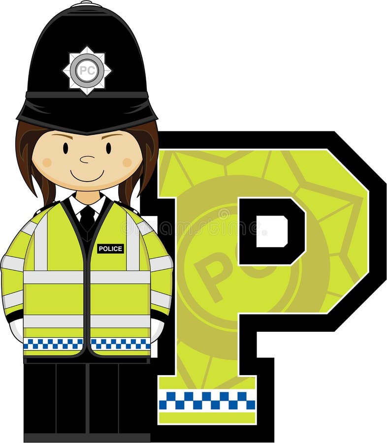 Policeman Alphabet Stock Illustrations – 183 Policeman Alphabet Stock ...