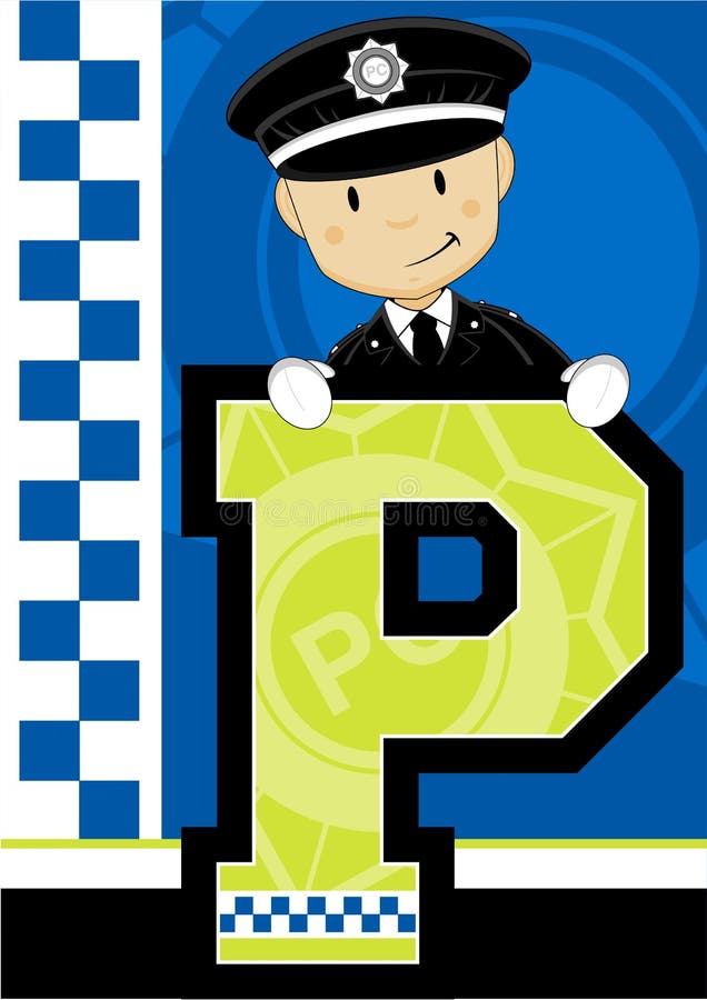Policeman Alphabet Stock Illustrations – 183 Policeman Alphabet Stock ...