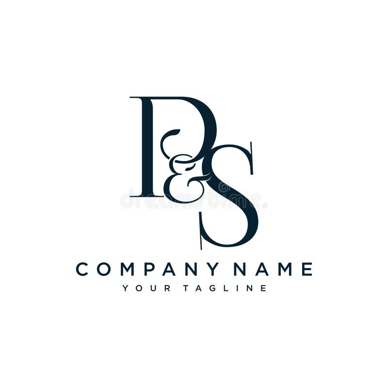 P&S Initial Logo. Ampersand Monogram Logo Stock Vector - Illustration ...