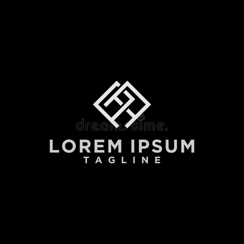 Pa or Ap Square Logo Design Stock Vector - Illustration of business ...