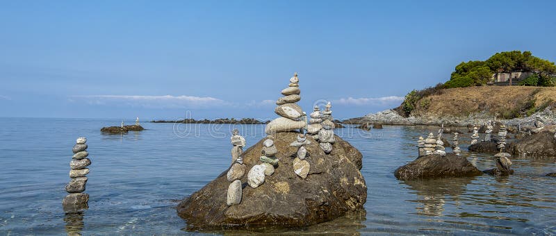 Stone Balance stock photo. Image of stability, nature - 255844536
