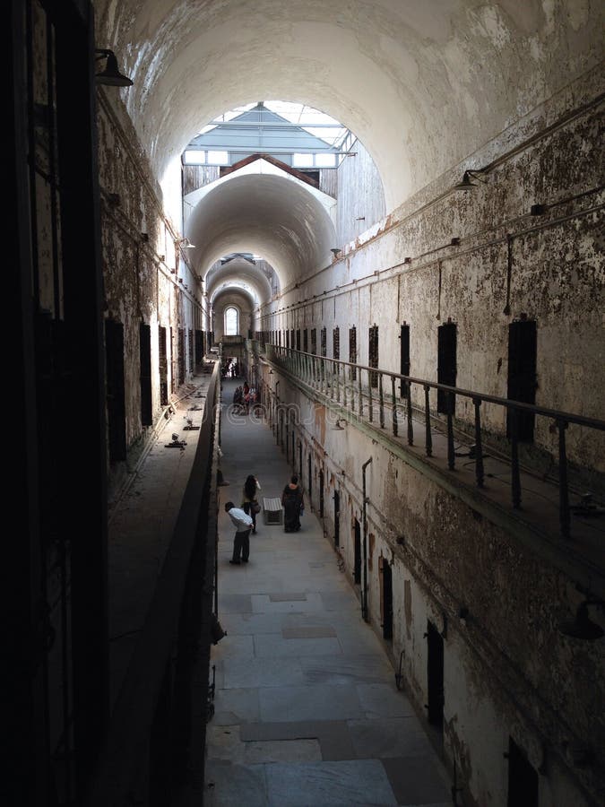 PA History Museum Prison Eastern State Penitentiary Stock Photo - Image ...