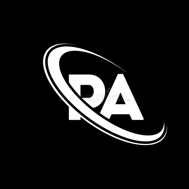PA Logo. P a Design. White PA Letter. PA/P a Letter Logo Design Stock ...