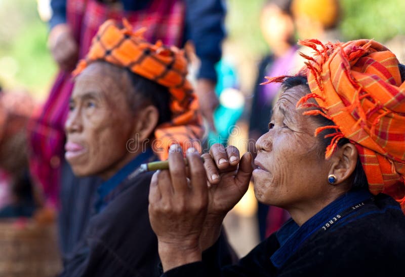 Pa-O Tribe People, Myanmar Editorial Stock Photo - Image: 27036343