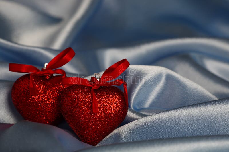 Paar van harten stock foto. Image of datum, groet, niemand - 17143068