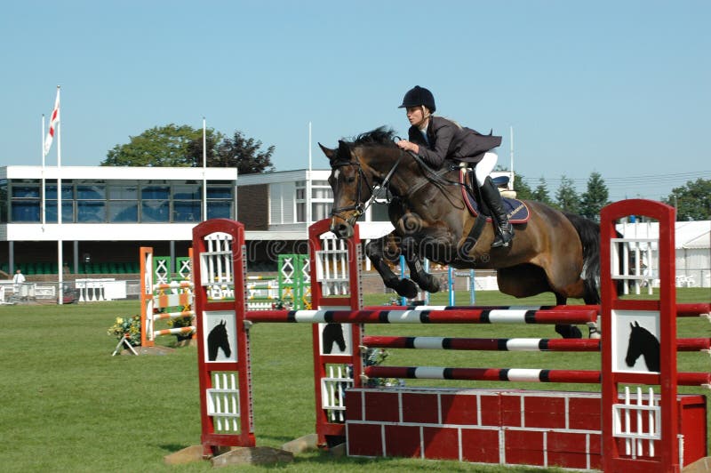 Paard En Ruiter in Perfecte Harmonie Redactionele Stock Afbeelding ...