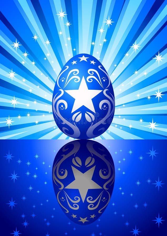 Paasei vector illustratie. Illustration of samenvatting - 13195138