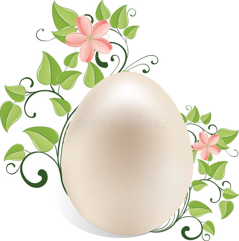 Paasei vector illustratie. Illustration of element, pasen - 18795992