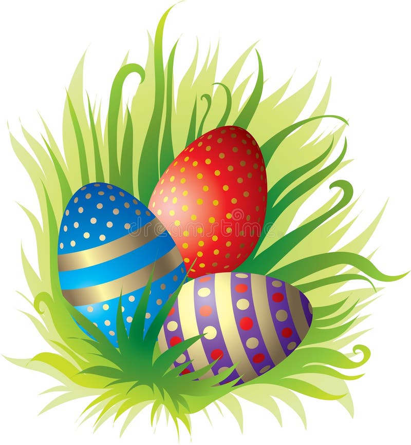 Paaseieren vector illustratie. Illustration of tekening - 8281229