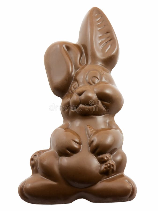 De Paashaas Van De Chocolade Stock Foto - Image of konijn, pasen: 4427854