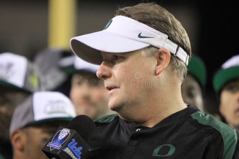 PAC-12 Championship Game - Coach Kelly Editorial Stock Image - Image of ...