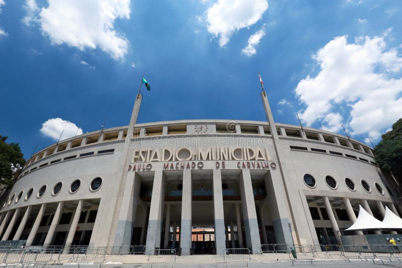 Pacaembu stadium editorial stock photo. Image of pacaembu - 50567018