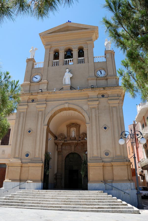 Paceco (Sicily) stock image. Image of erice, christianity - 20060753