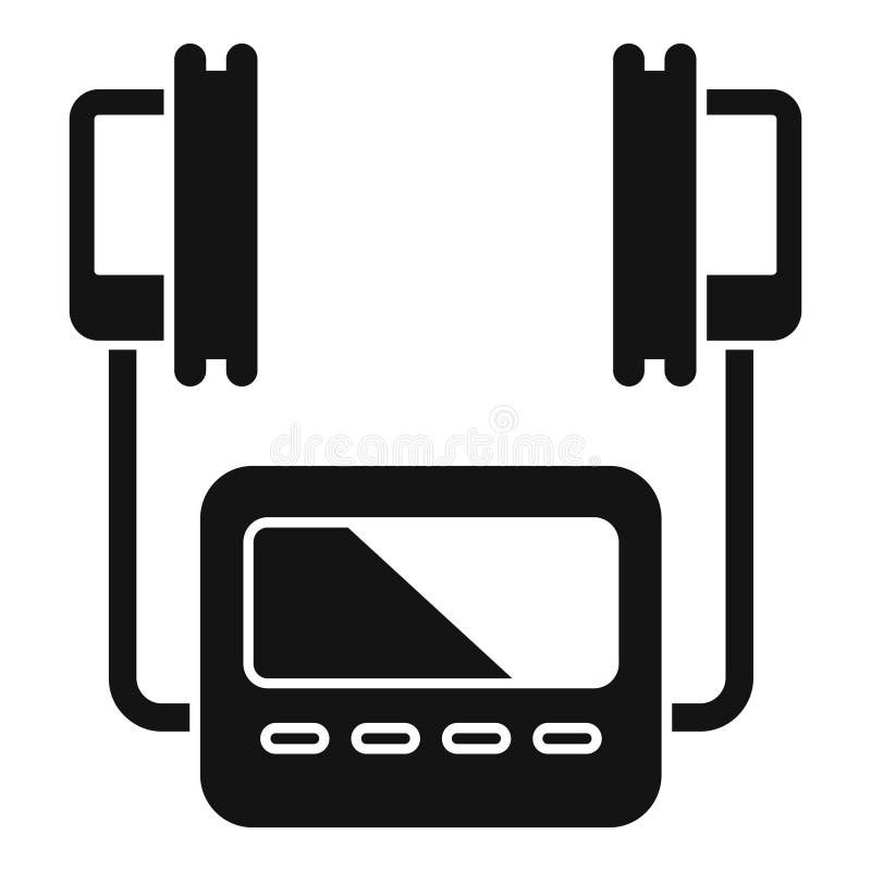Pacemaker Defibrillator Icon Simple Vector. Automatic Care Massage ...